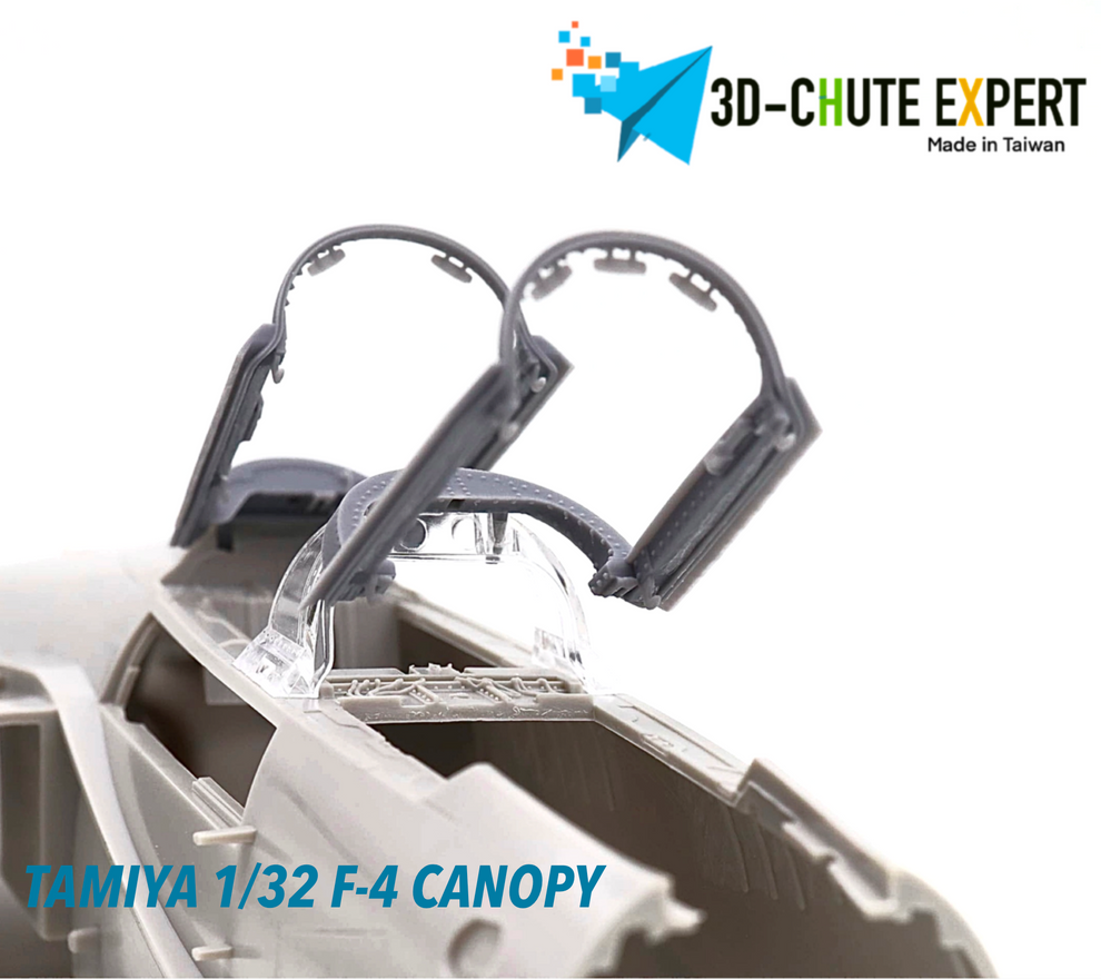 1/32 F-4 canopy frame Tamiya – 3D-CHUTE EXPERT