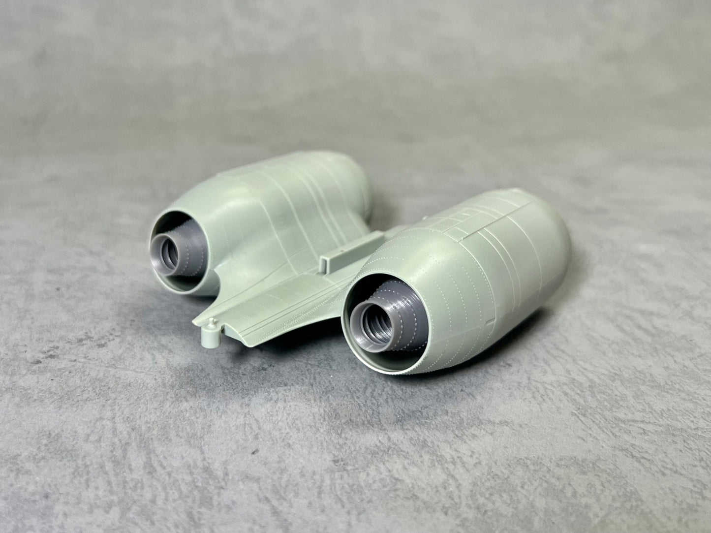 1/48 A-10 jet engine turbo fan & nozzle Academy – 3D-CHUTE EXPERT